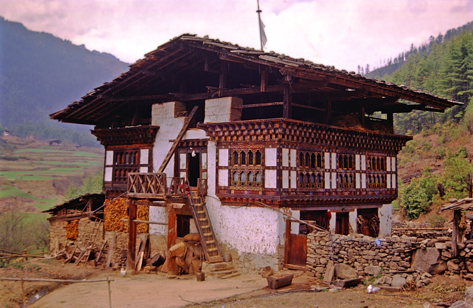 habitatio_2: Bhután, vidéki ház / Bhutan, Farm House