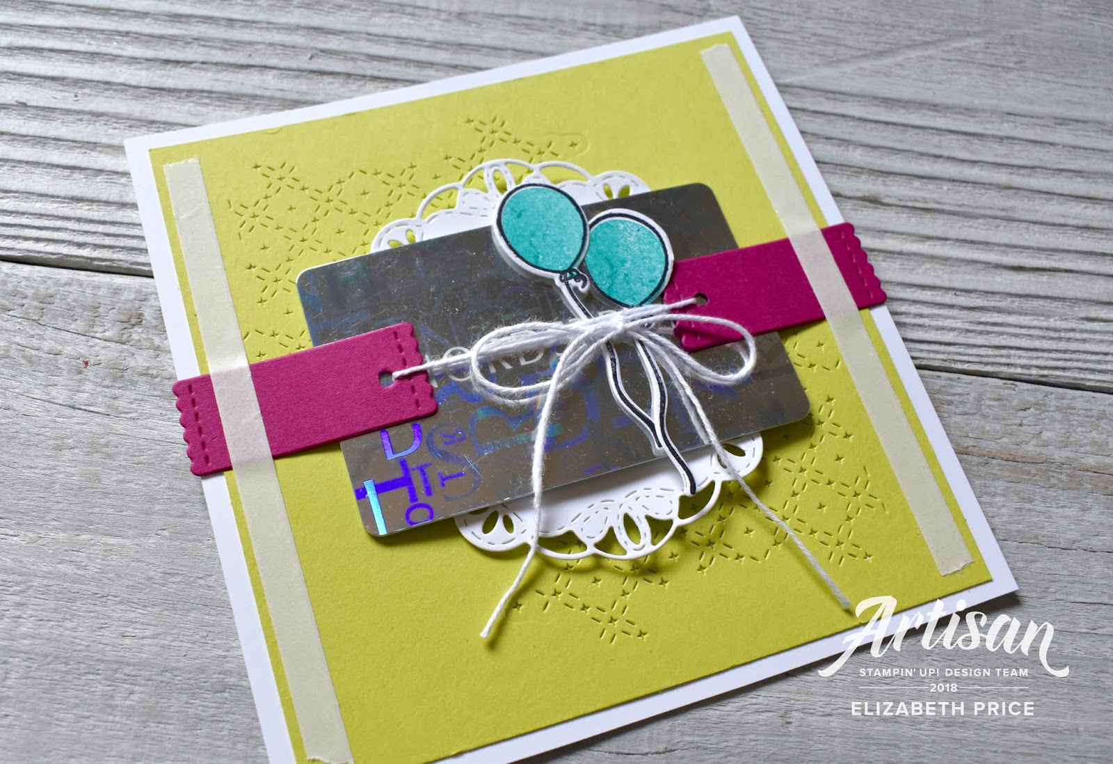 Seeing Ink Spots: Stitched All Around Stampin' Up! Artisan Blog Hop