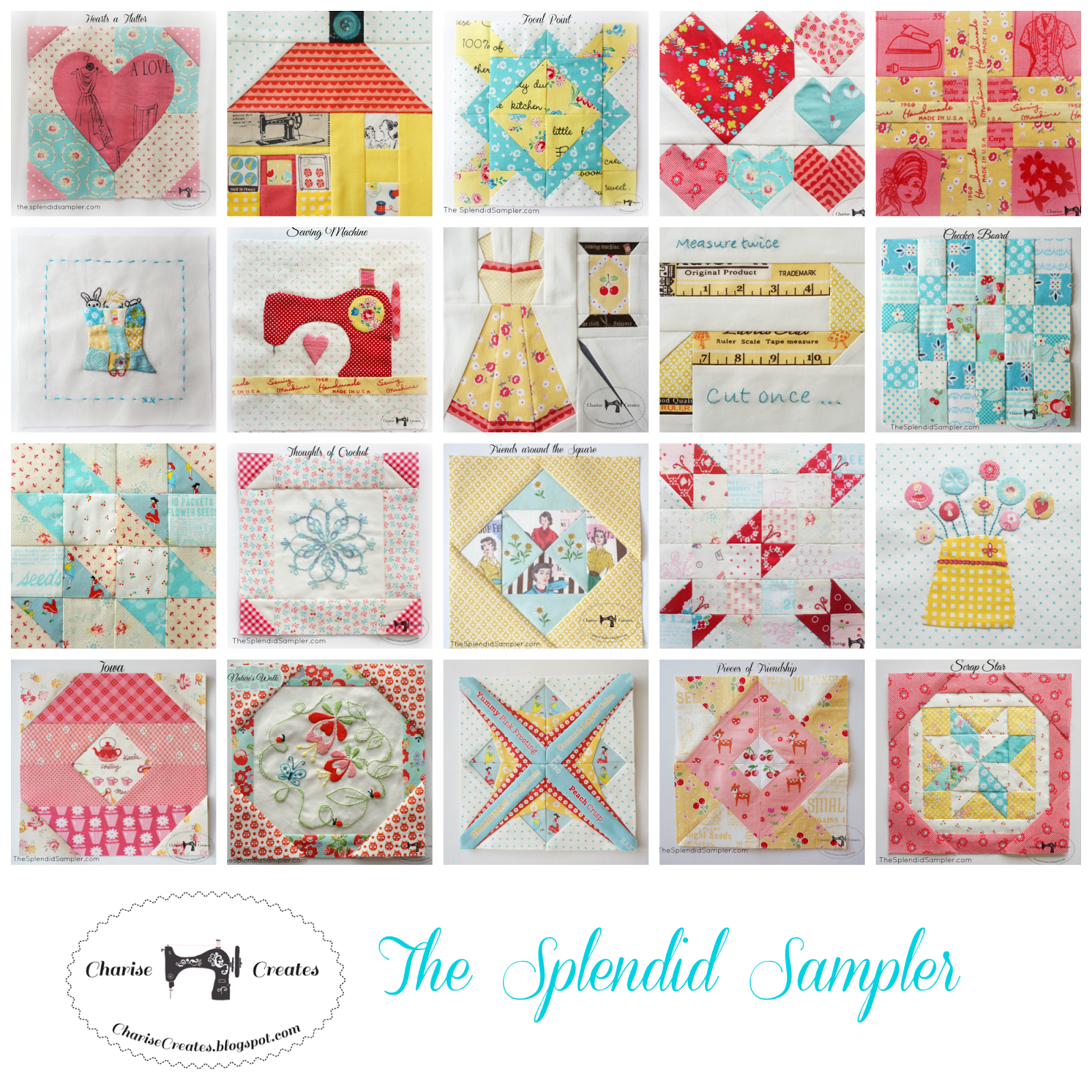 Charise Creates: The Splendid Sampler ~ Sew Along #2
