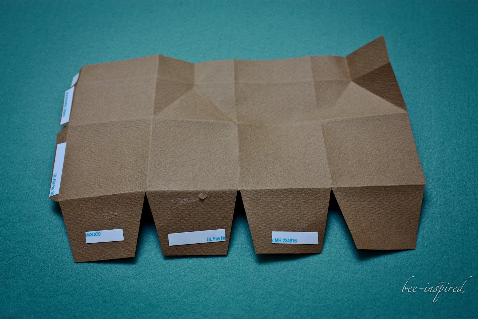 Bee-inspired: Gift box packaging tutorial