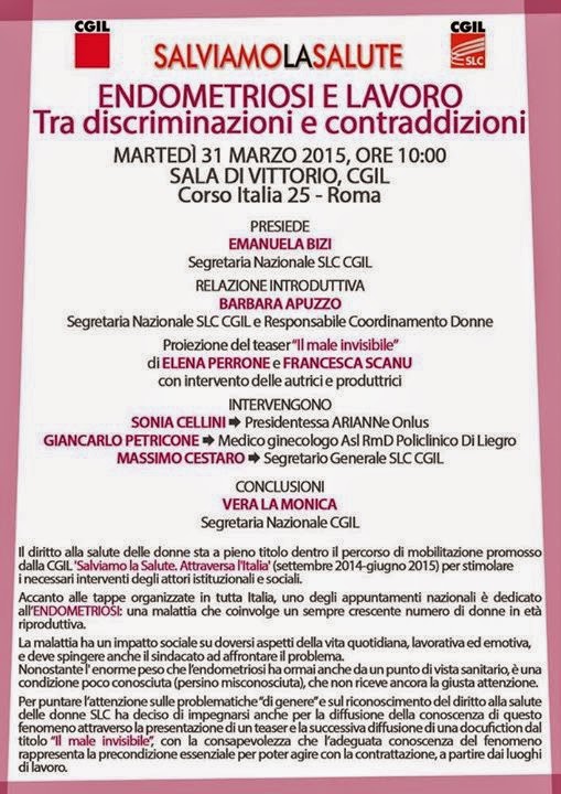 endometriosi e le donne che ne soffrono: ENDOMETRIOSI E LAVORO TRA ...