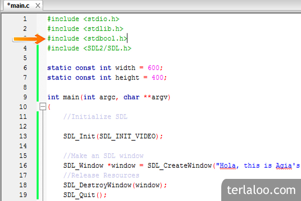 SDL 2.0 ~ Using the GUI library and access it with C - Terlaloo.com