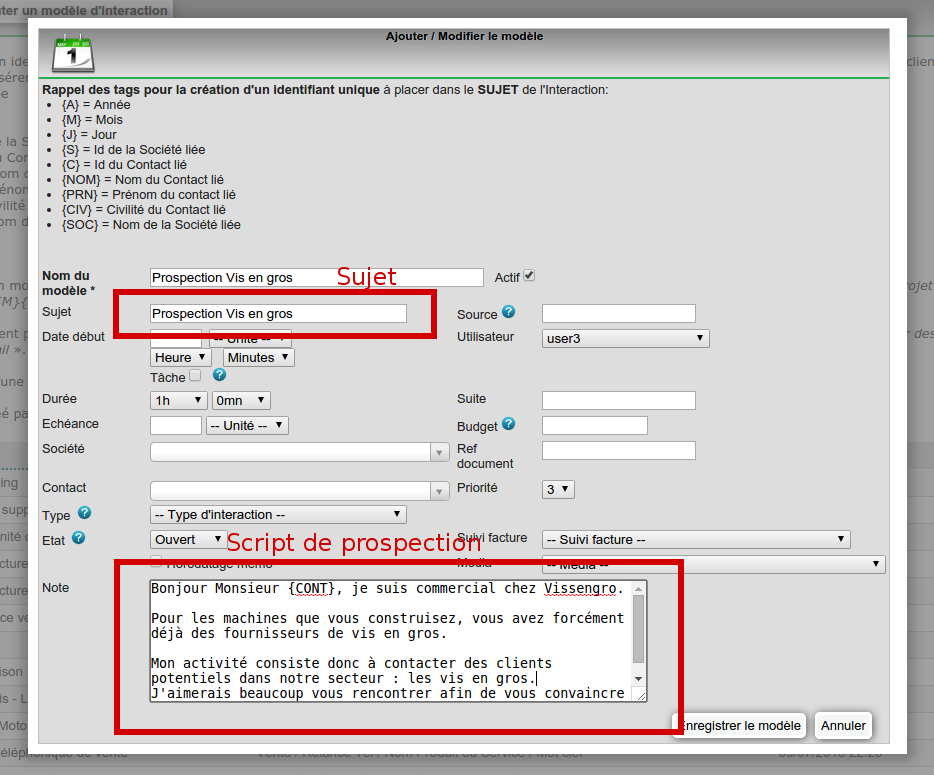 Comment utiliser Simple CRM ?: Etude de cas : gestion des scripts d'appel et réponses des ...