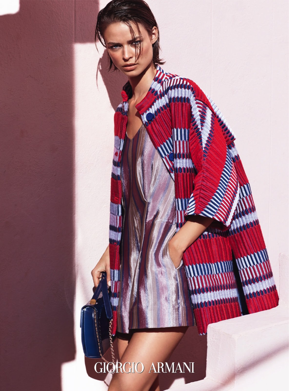 Ad Campaign: Giorgio Armani Spring/Summer 2016: Birgit Kos by Solve Sundsbo