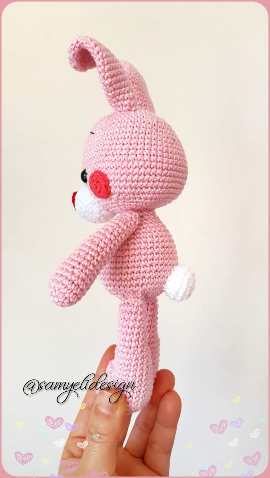 Samyelinin Örgüleri: Lolly The Little Pink Bunny