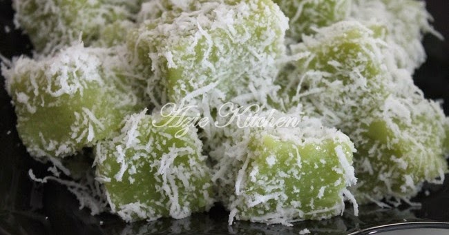 Kuih Kaswi Pandan Sedap - Azie Kitchen