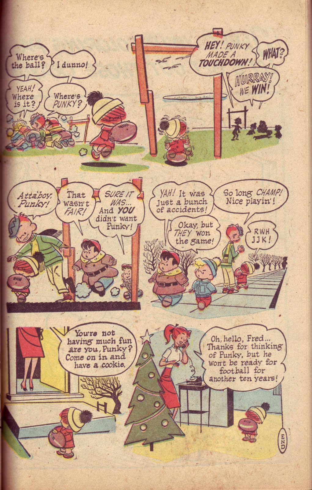 Four-Color Shadows: Punky-Al Wiseman-1955