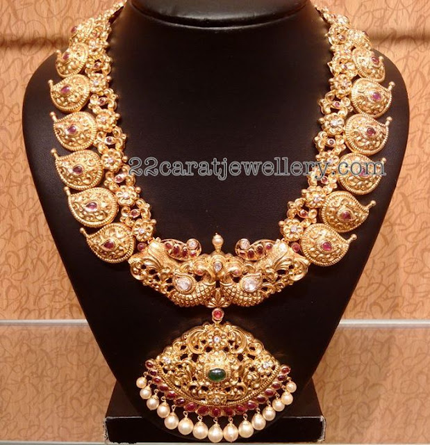 Antique Manga Mala - Jewellery Designs