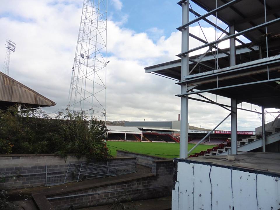 The Rainham End.: Millmoor - Rotherham United