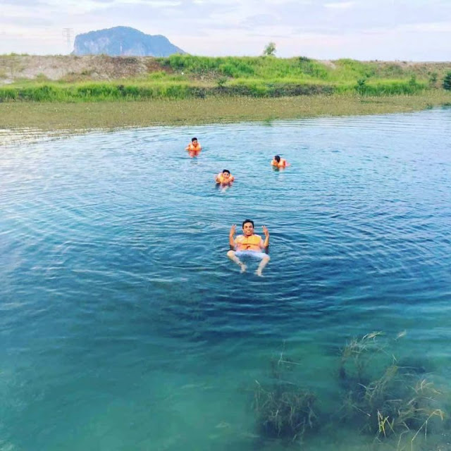 Keindahan 'Sungai BIRU' atau 'Blue Lagoon' di Alor Setar, Kedah