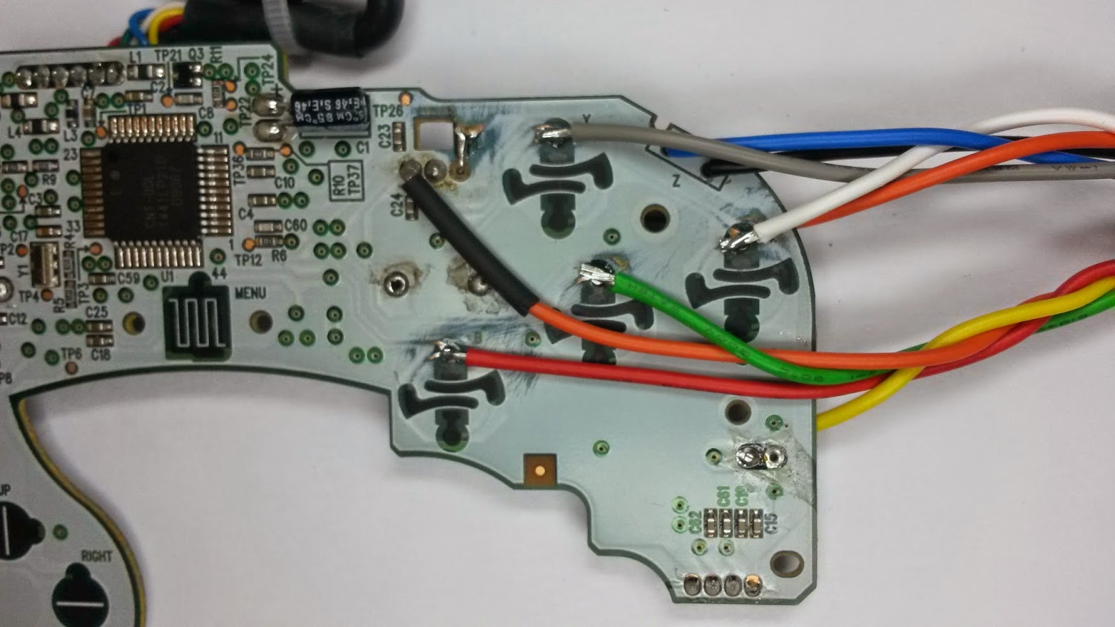 Projects: A better gamecube controller? (Part 2: Electrical Execution)