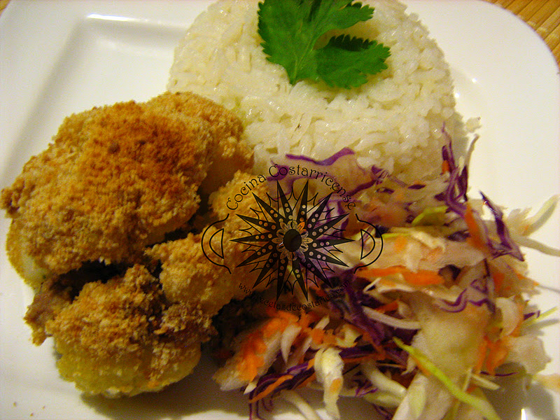 Cocina Costarricense: coliflor rellena