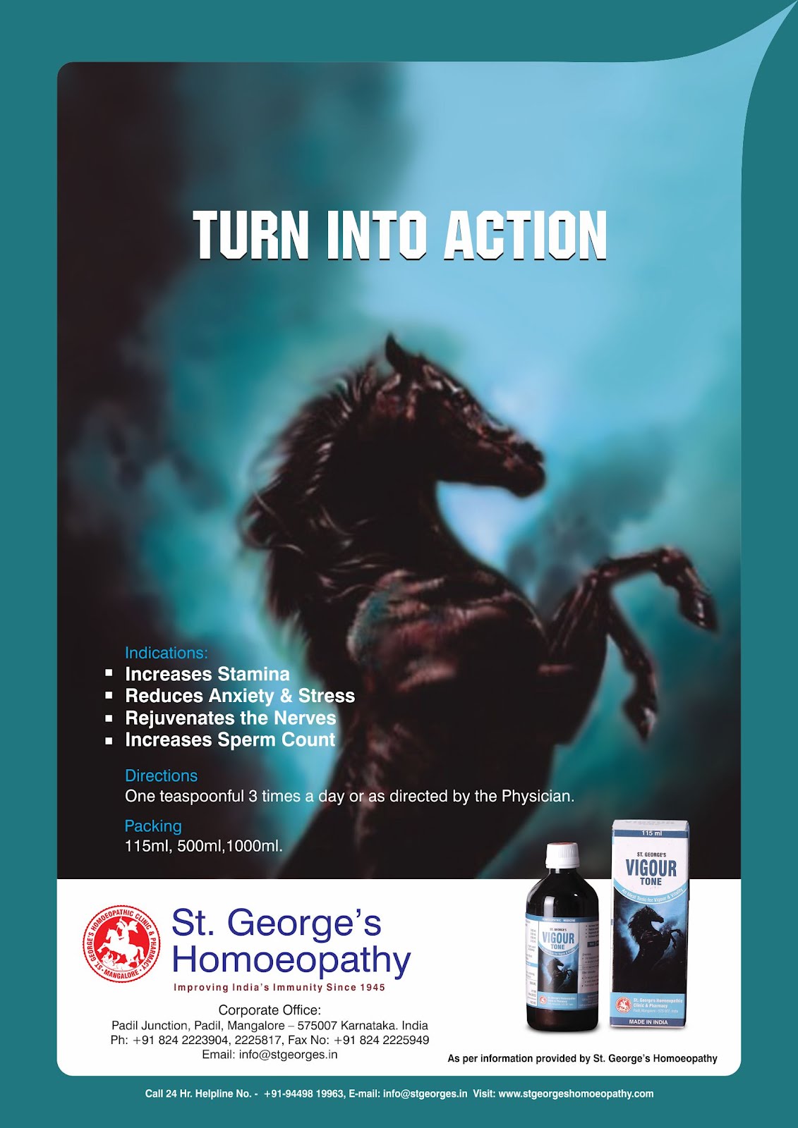 The odds are good, but the goods are odd: Advertisements for St. George