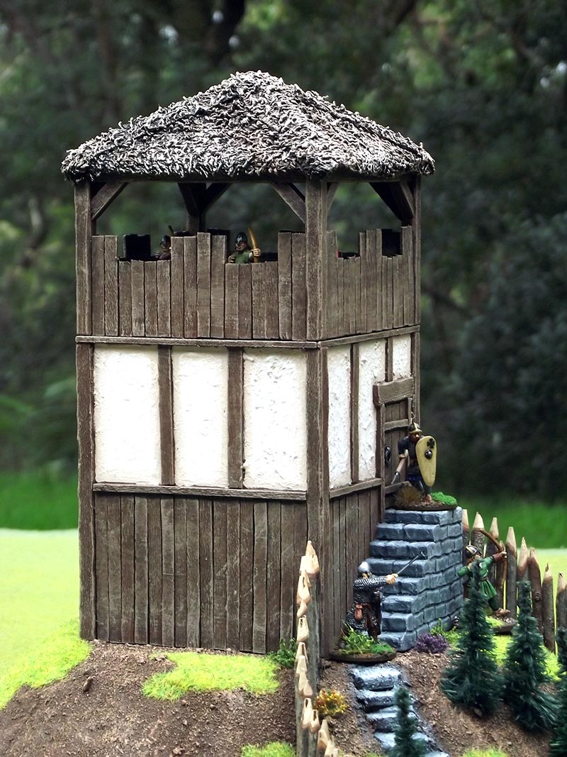 Canister & Grape - A Website for Wargamers: Painting Challenge Bonus Round - Dark Age Fort!