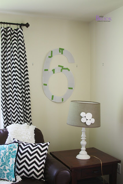 Jumbo Wall Number Art | BeingBrook