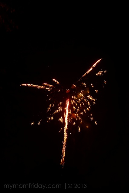 My Mom-Friday: Fireworks to Welcome 2013