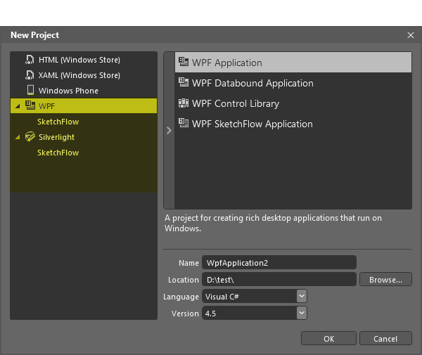 awsomedevsigner: Expression Blend Changes - Visual Studio 2012 Update 2 RTM