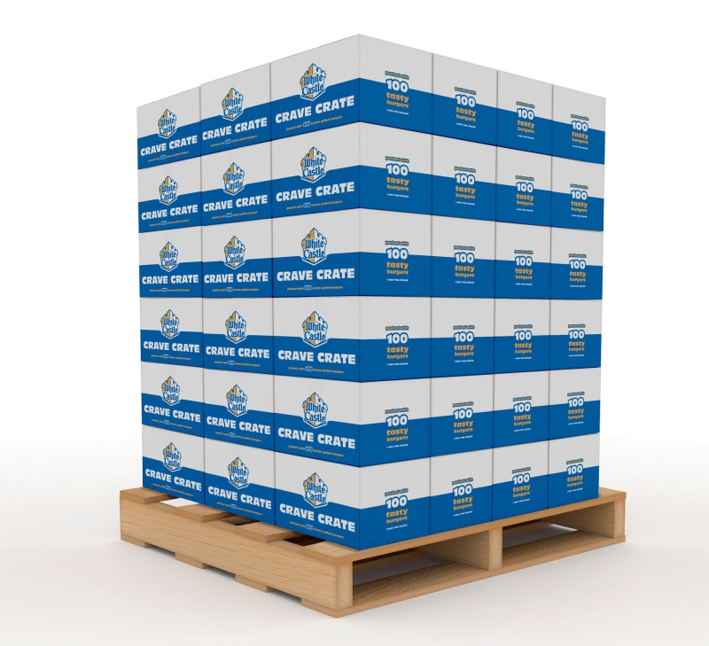 News: White Castle - New Crave Pallet with 6,912 Sliders | Brand Eating