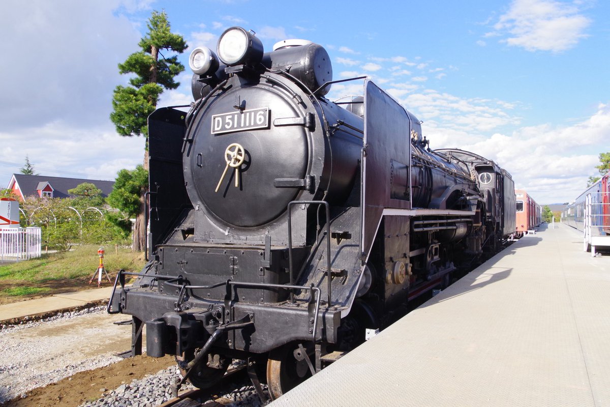 お気楽 鉄道の部屋: ザ・ヒロサワシティのD51 1116 近々もう1両展示車搬入も！