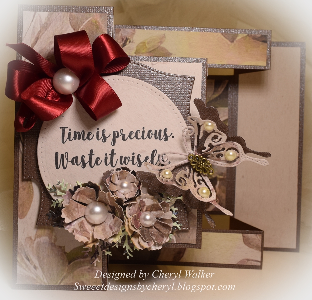Tri Shutter Fold Card & Video Tutorial with Cheryl Walker - Cheery Lynn ...