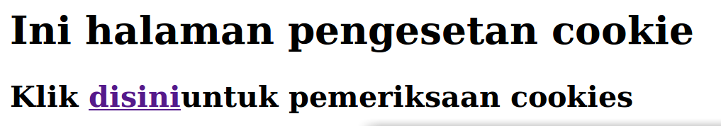 Session dan Cookie | pujilestari