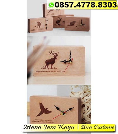Jam Dinding Kayu Unik, Jam Dinding Kayu Custom, Jam Dinding Kayu Murah ...