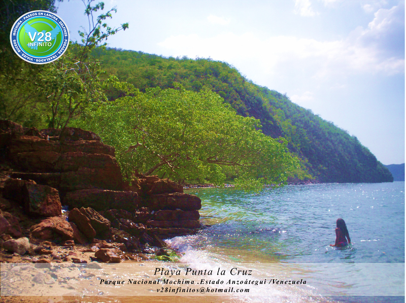 Playa punta la cruz Mochima