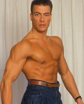 Strong Man: Handsome Muscular Man - Jean-Claude Van Damme, Belgian ...