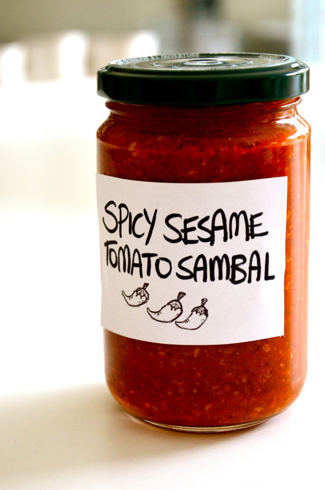 SPICY SESAME TOMATO SAMBAL