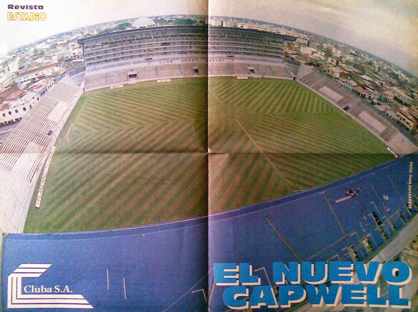 Hincha Azul: Inauguración del Nuevo Estadio Capwell