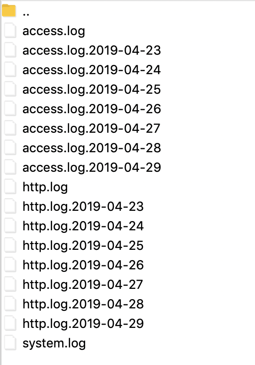 Node.js + Express + log4jsで、アクセスログとリクエストログを取る。