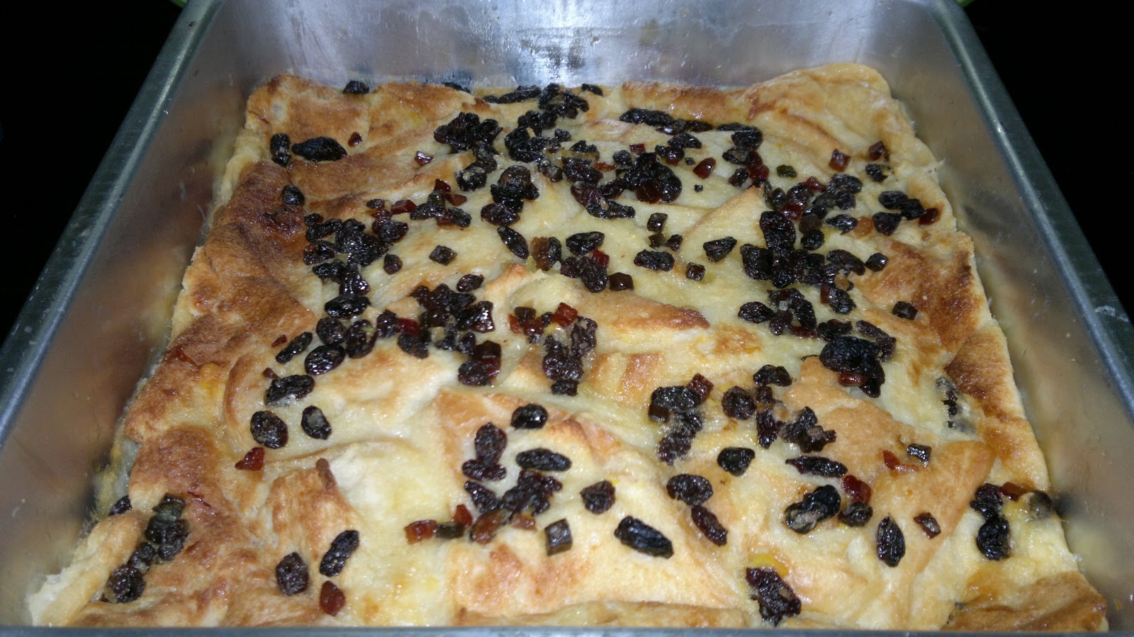 Chempaka Merah: From My Kitchen : Puding Roti Kastard