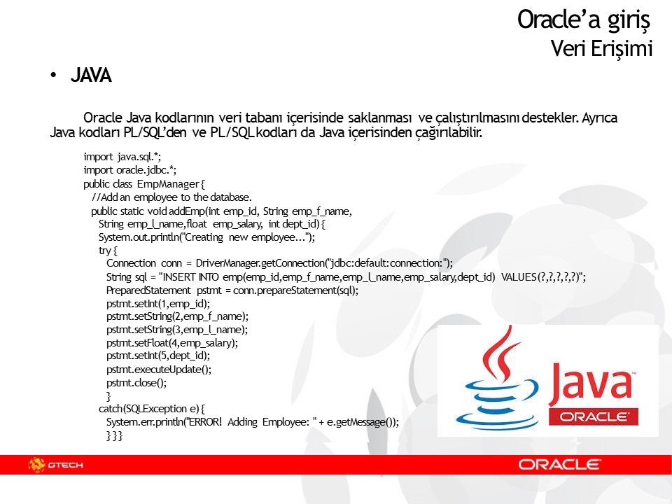 Erman Arslans Oracle Blog Oracle Seminar Oracle Technologies And Oracle Products Oracle 
