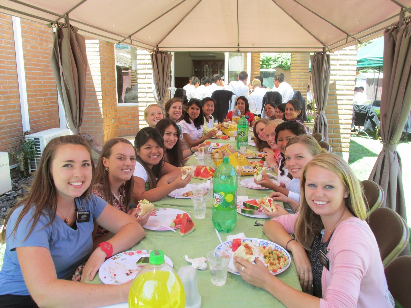 The Warnes in the Chile Rancagua Mission: Let's feed the missionaries