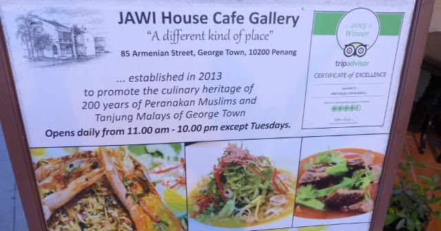pat-foodtravel: Jawi House Cafe Gallery
