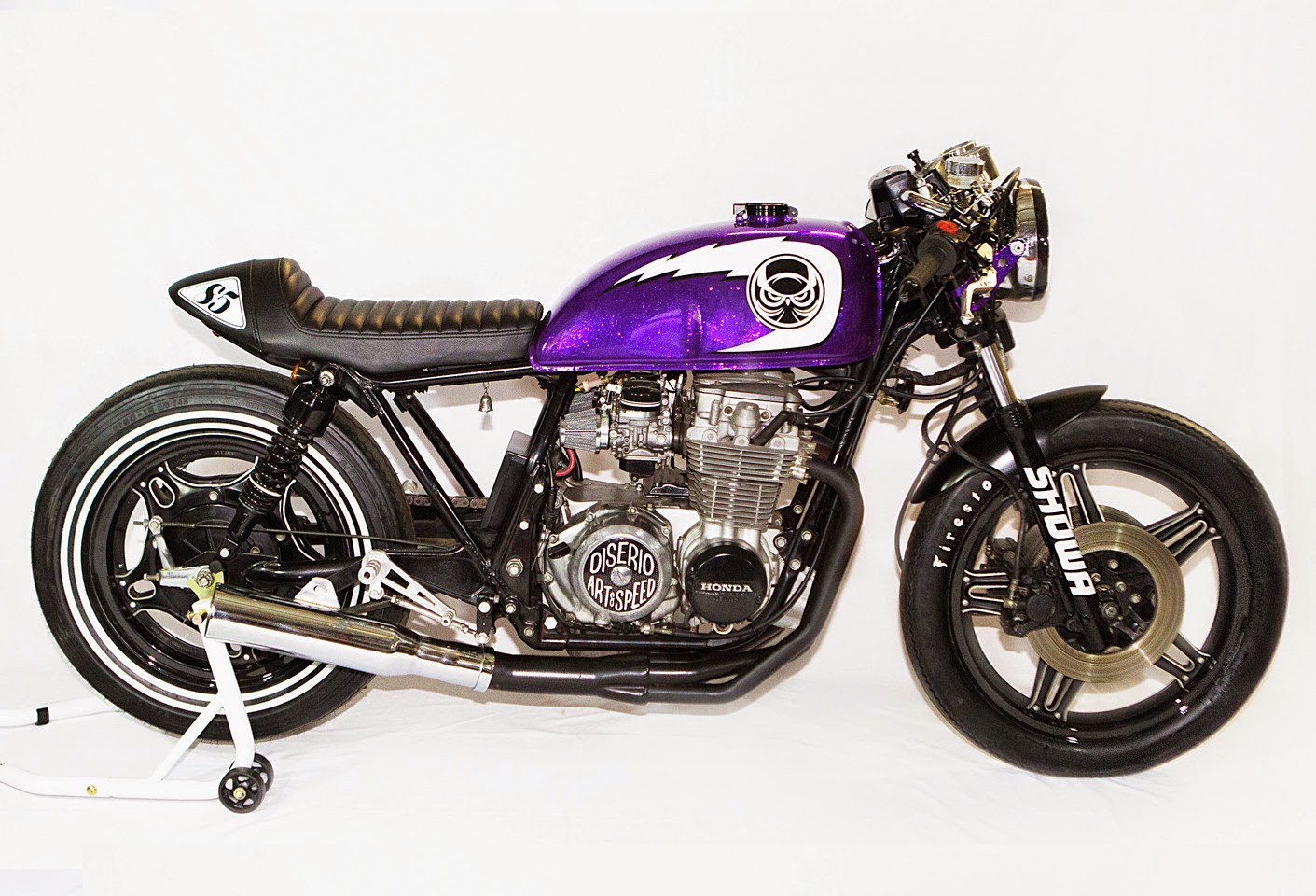 The Purple Own - RocketGarage - Cafe Racer Magazine