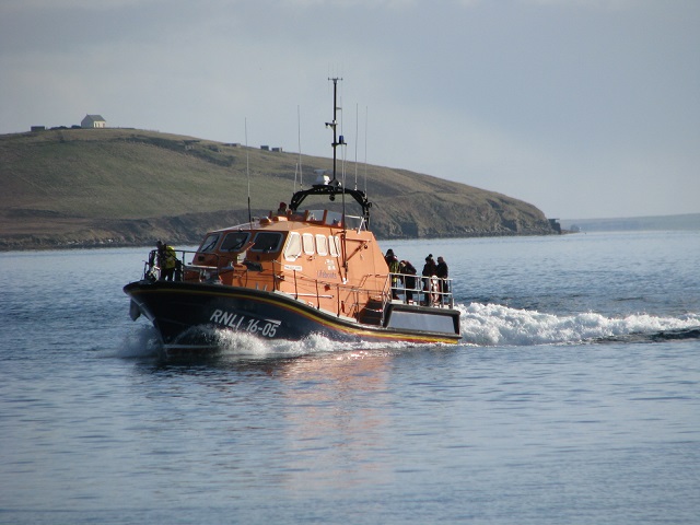 Life on (nearly) a Small Island: RNLI Longhope Lifeboat - annual visit ...