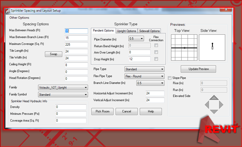 Revit Add-Ons: HydraCAD – Fire Protection Systems Design in Revit
