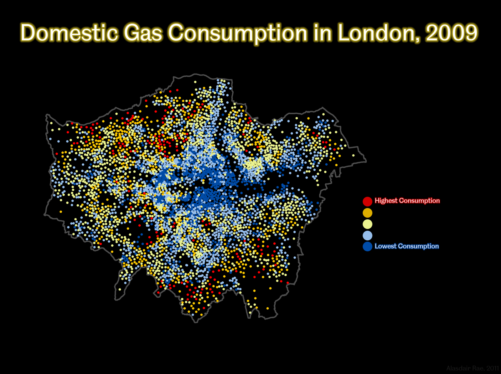 under the raedar: Energy Consumption in London