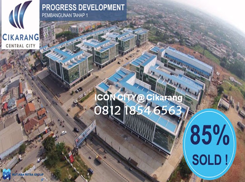 Kawasan hunian komersial dan Lifestyle: Ruko Icon City Ciakarang