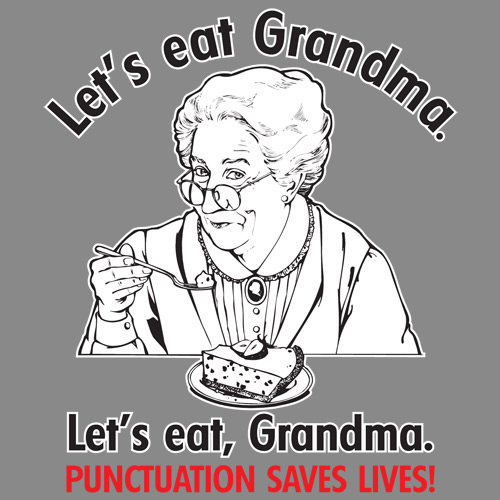Online Course Lady: Writing Laboratory: Let's eat, Grandma!