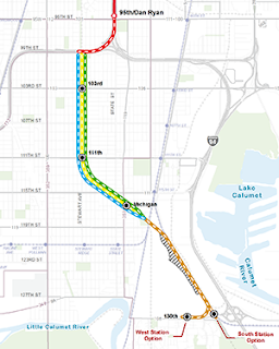 The Sixth Ward: The west option has been determined for the CTA Red ...