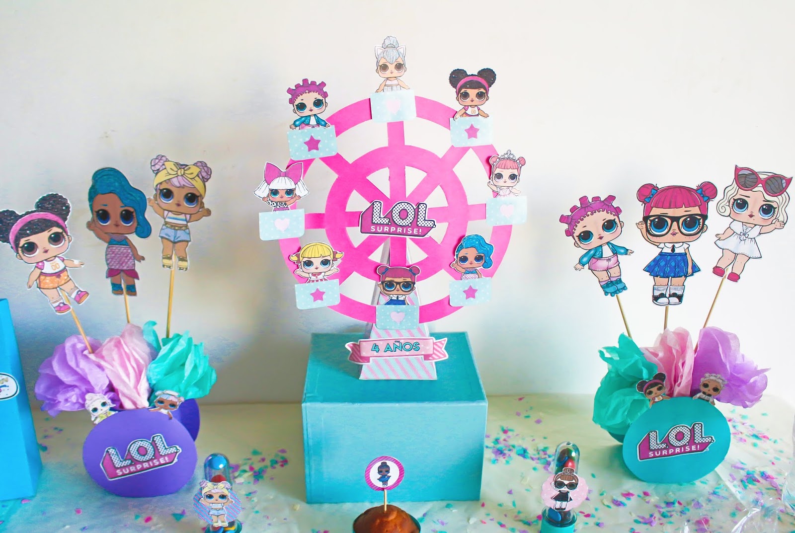 Fiesta L.O.L Surprise 1 - DIY ideas Fiesta | PartyPop DIY