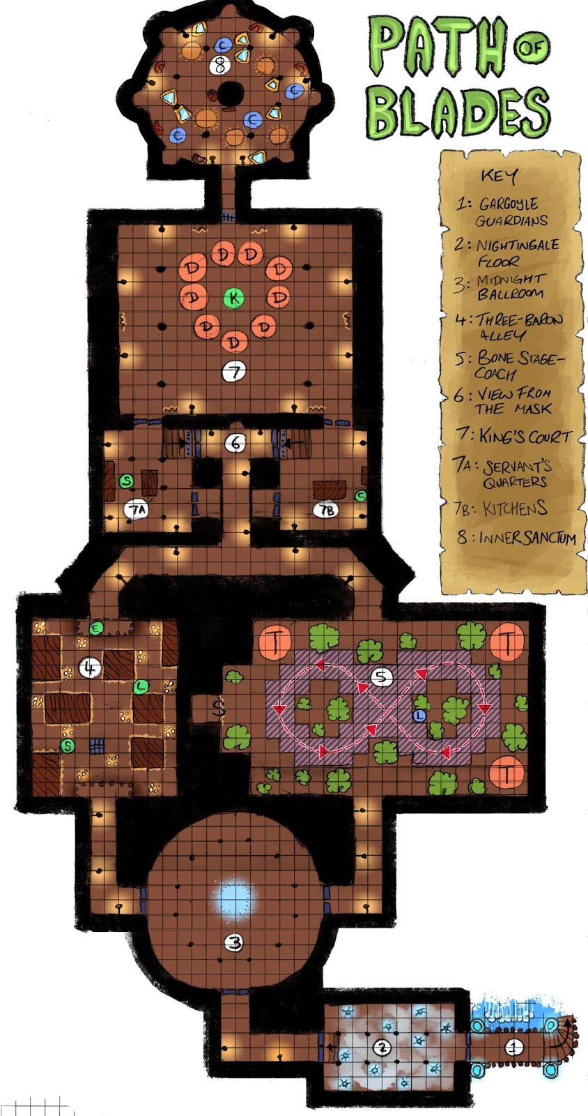 Beholder Pie: Here Be Dungeons 11: Path of Blades