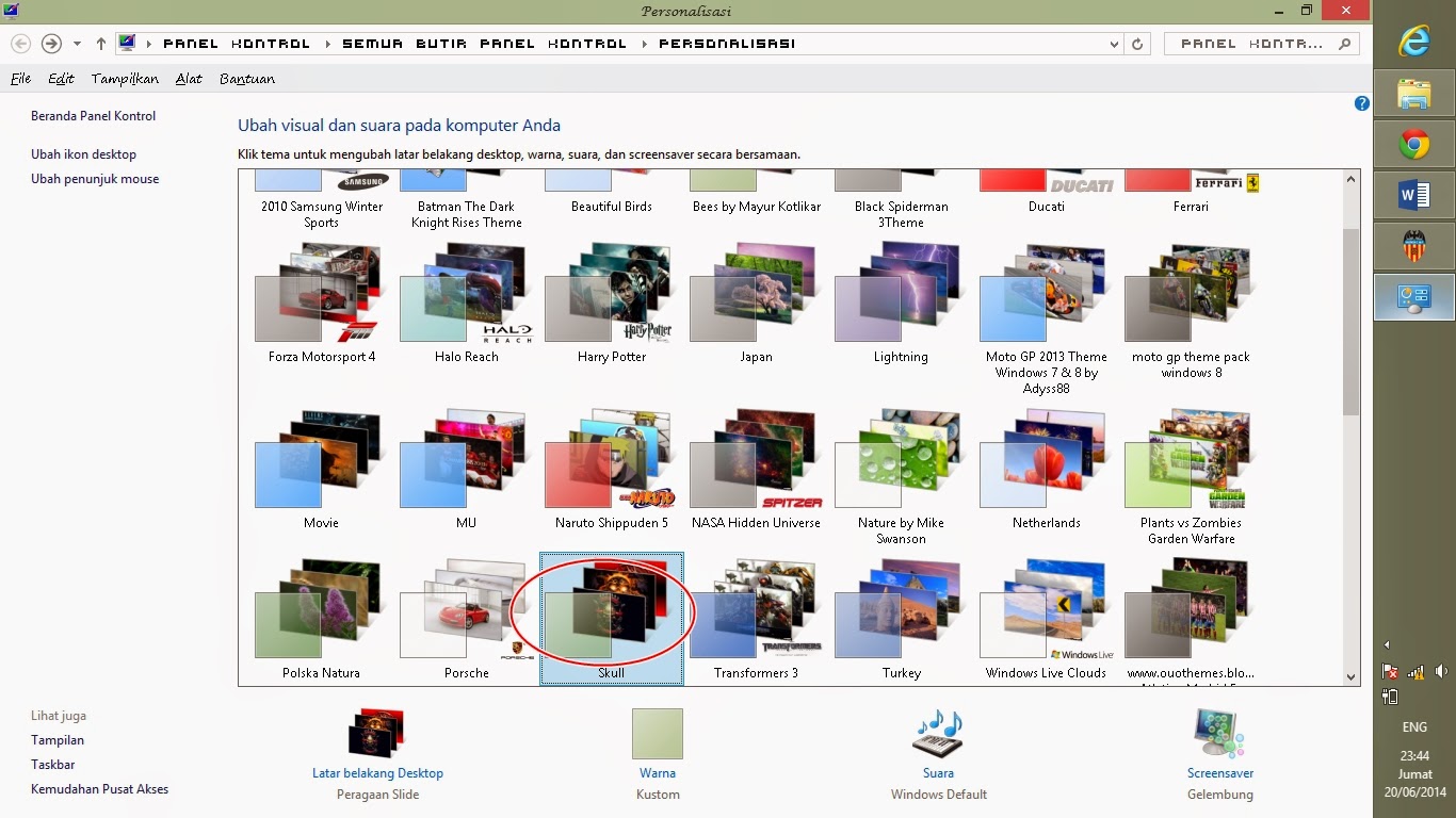 Laporan Praktikum: Cara Membuat Themepack Windows