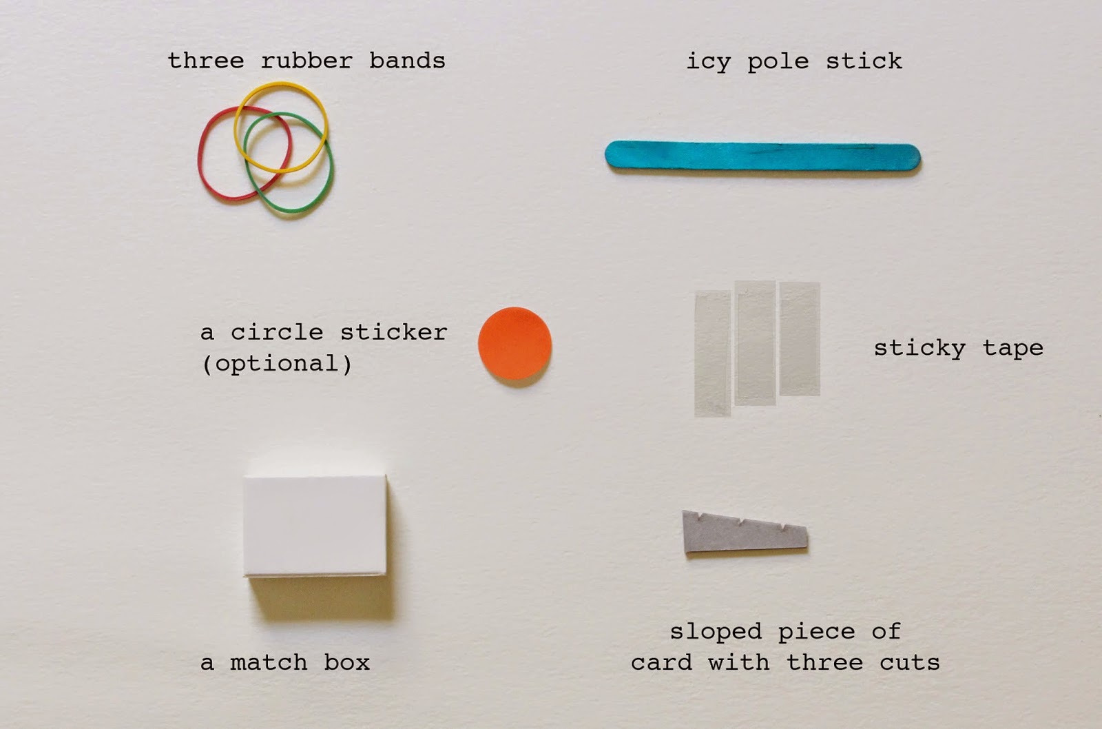 The Academy of Gentle Arts: matchbox guitar