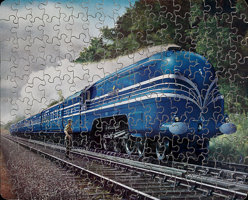 STEAM TRAINS AND JIGSAW PUZZLES: Two Famous Expresses