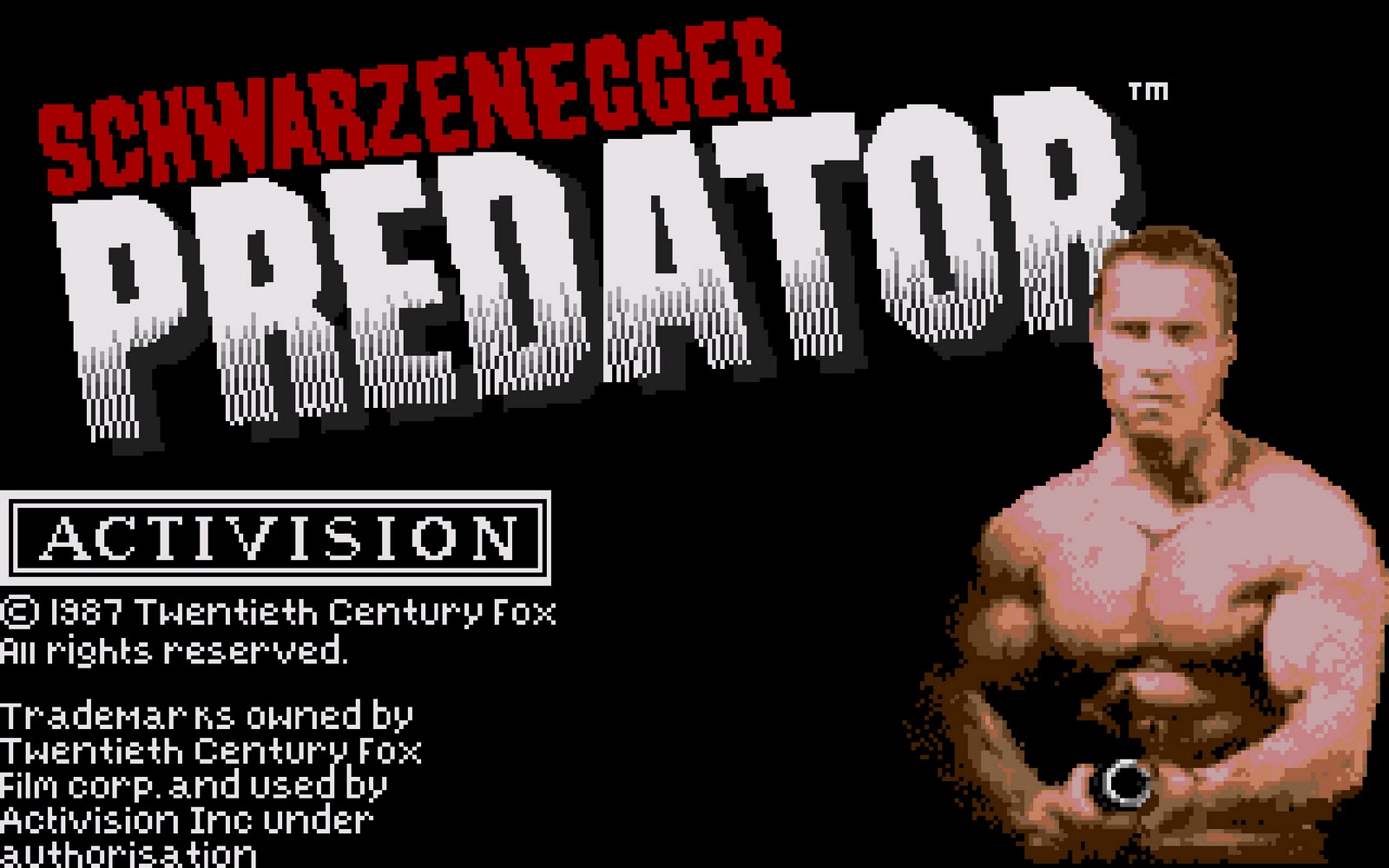 Arnold Videogames: PREDATOR (1987)