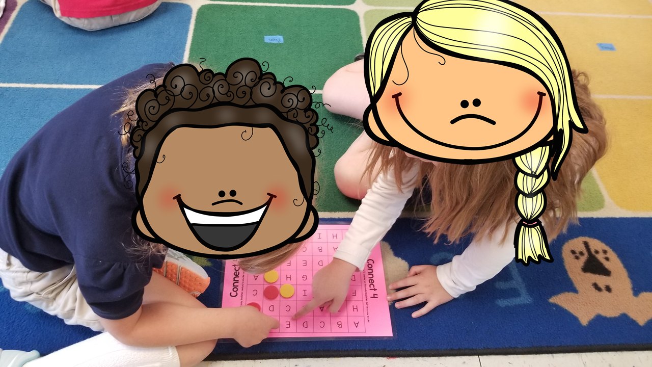 Fun Center Activity: Connect 4 Games - Kinder Witth Miss. K Literacy ...