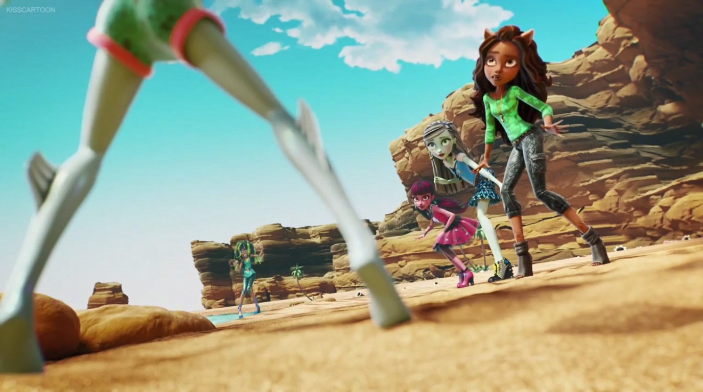 Anime Feet: Monster High: Lagoona Blue